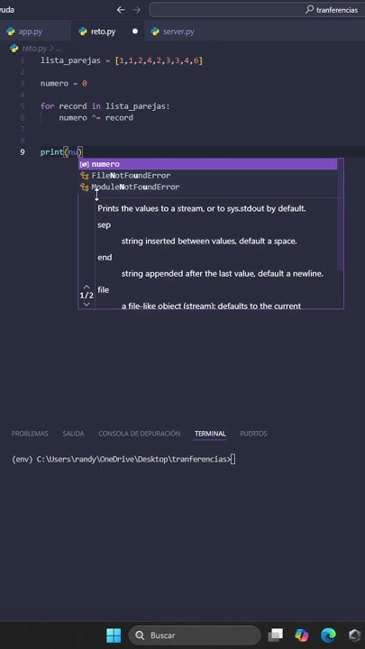 El número sin pareja… en solo 3 líneas de código 😱 | Python Trick # ...