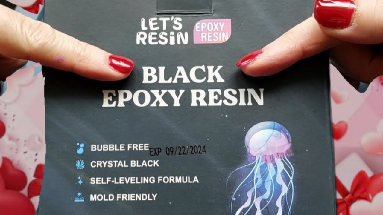 Trying the game changing BRAND NEW *BLACK* Epoxy Resin - YouTube