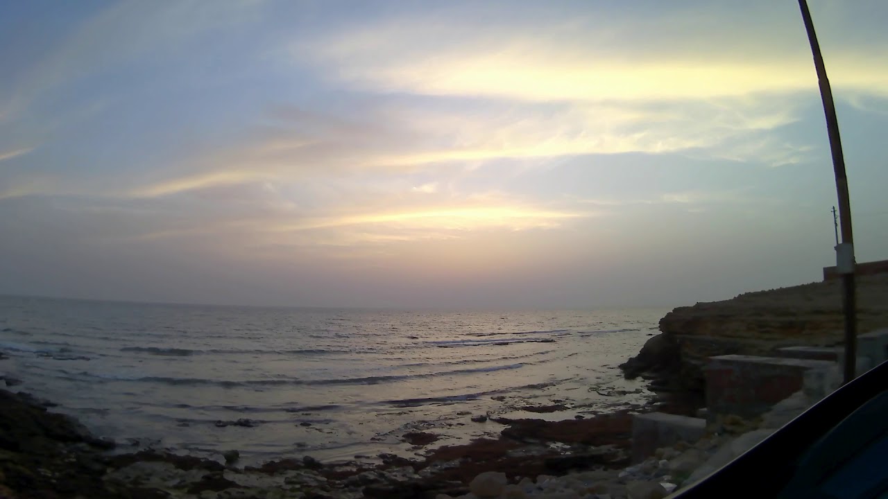 sunset & clouds changing colour timelapse - YouTube