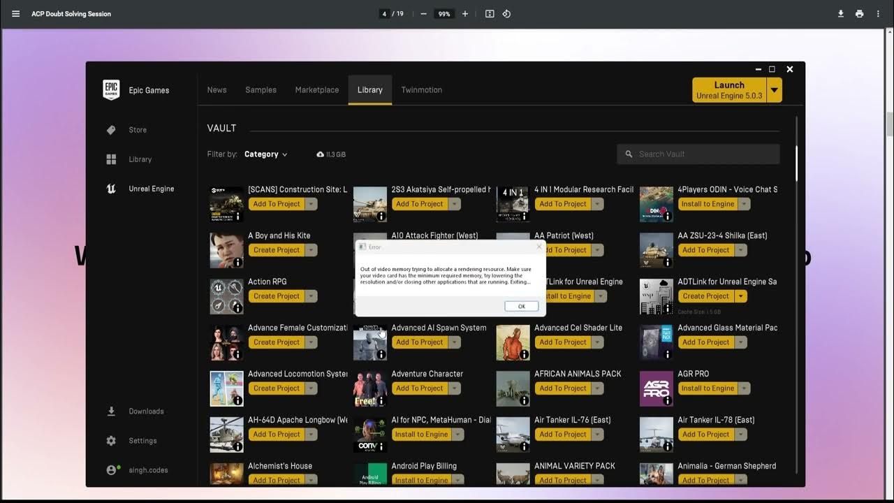 Mastering Unreal Engine 5 - What is the difference between "Add to Project" & "Create Project ...