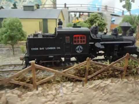 HO Heisler 2-truck geared locomotive with micro Tsunami DCC and Sound ...