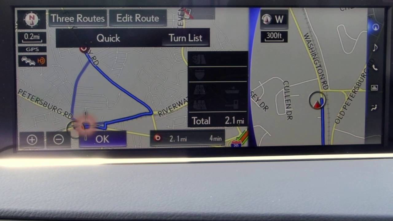 Navigation - Part 1: Inputting an Address & Route Selection - YouTube
