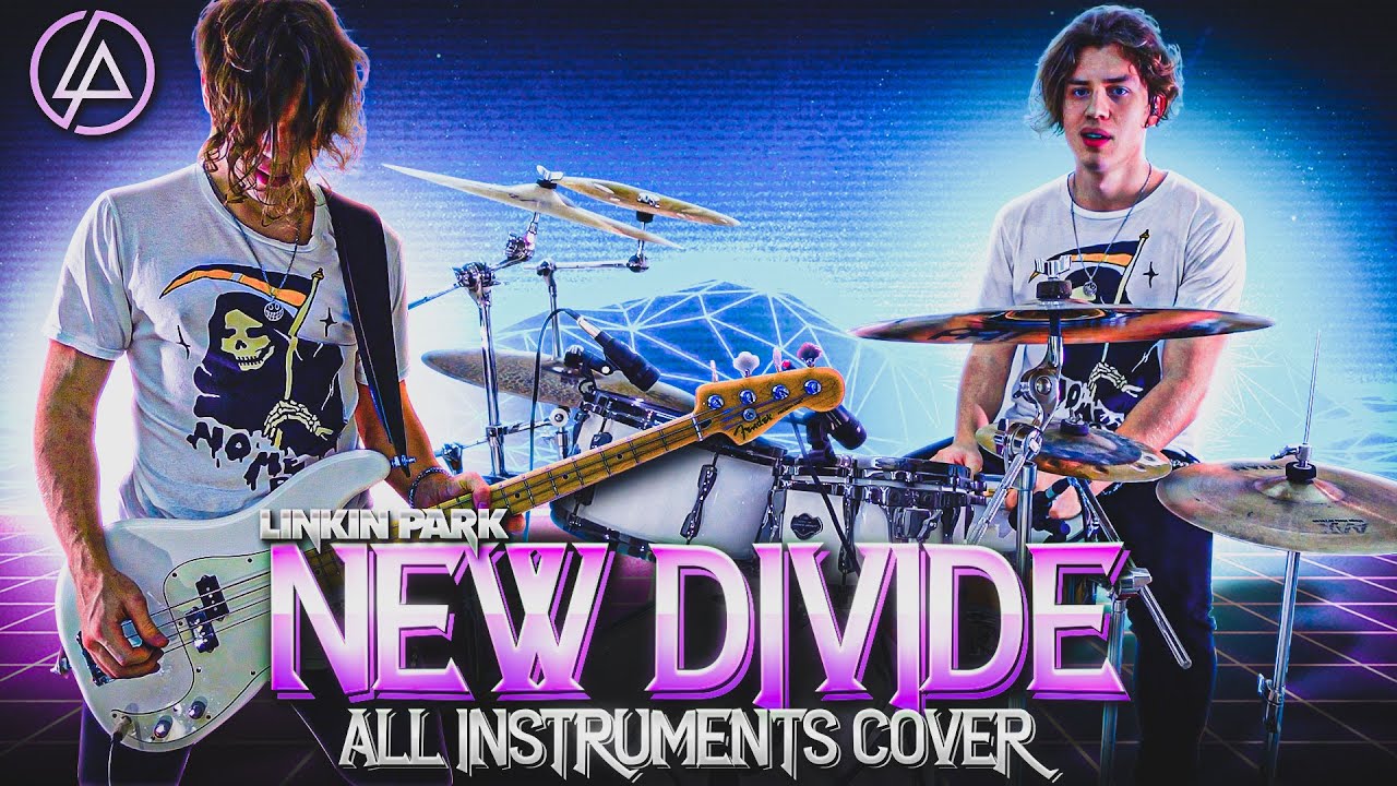 Linkin Park - New Divide (all instruments cover) [guitar, bass, drums ...
