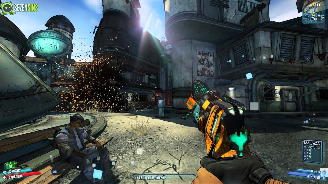 Borderlands 2 - Welcome Back Modded Gear! - YouTube