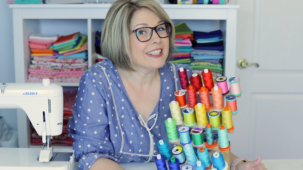 How to Organize Your Threads in Rainbow Color Order - YouTube