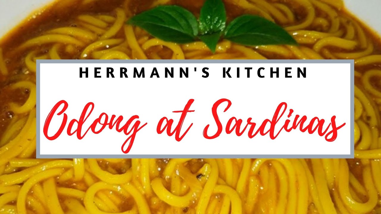 Cooking Odong with Sardinas - YouTube