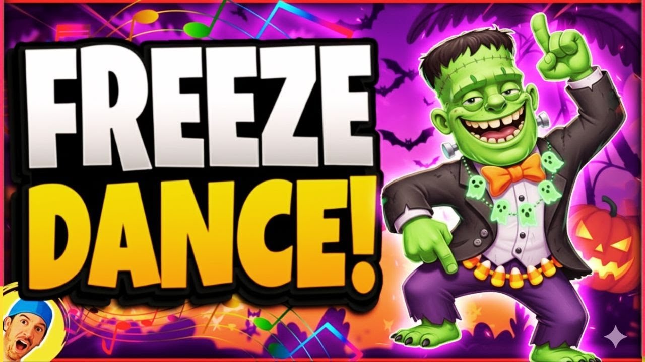 🎃 Halloween Freeze Dance 🎃 Brain Break 🎃 Just Dance 🎃 Brain Breaks for ...