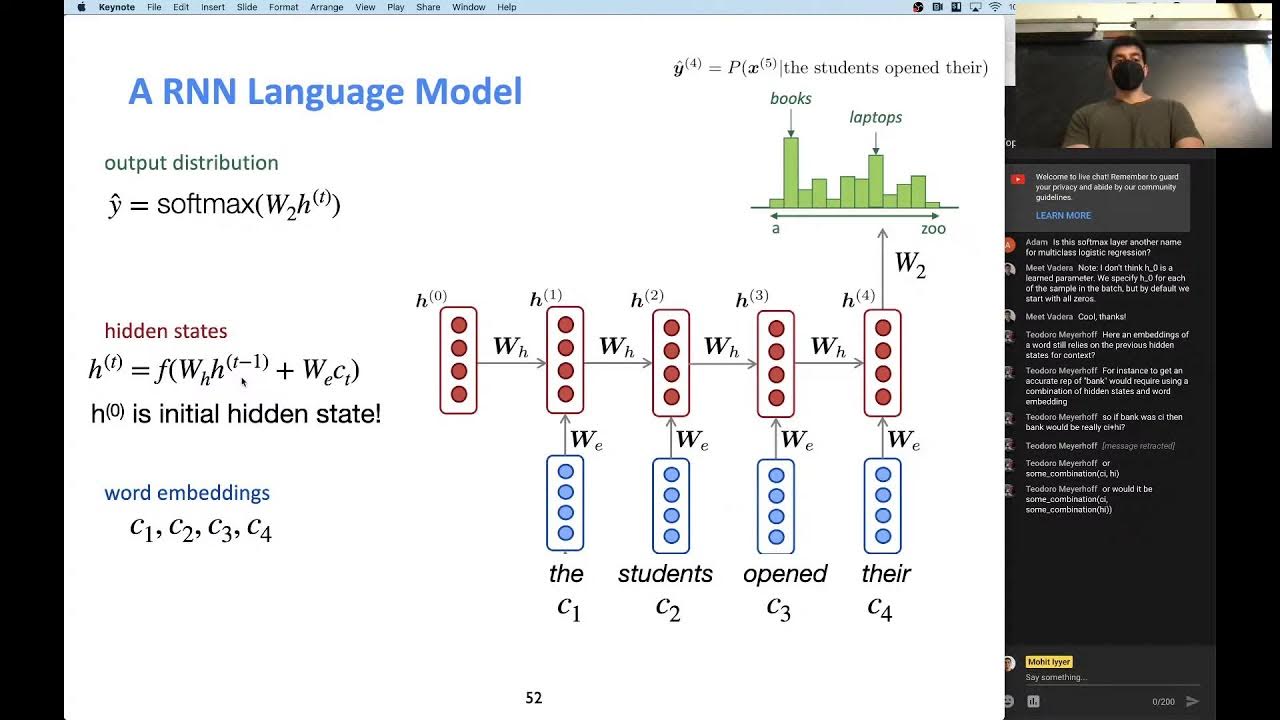 UMass CS685 F21 (Advanced NLP): Neural language modeling - YouTube