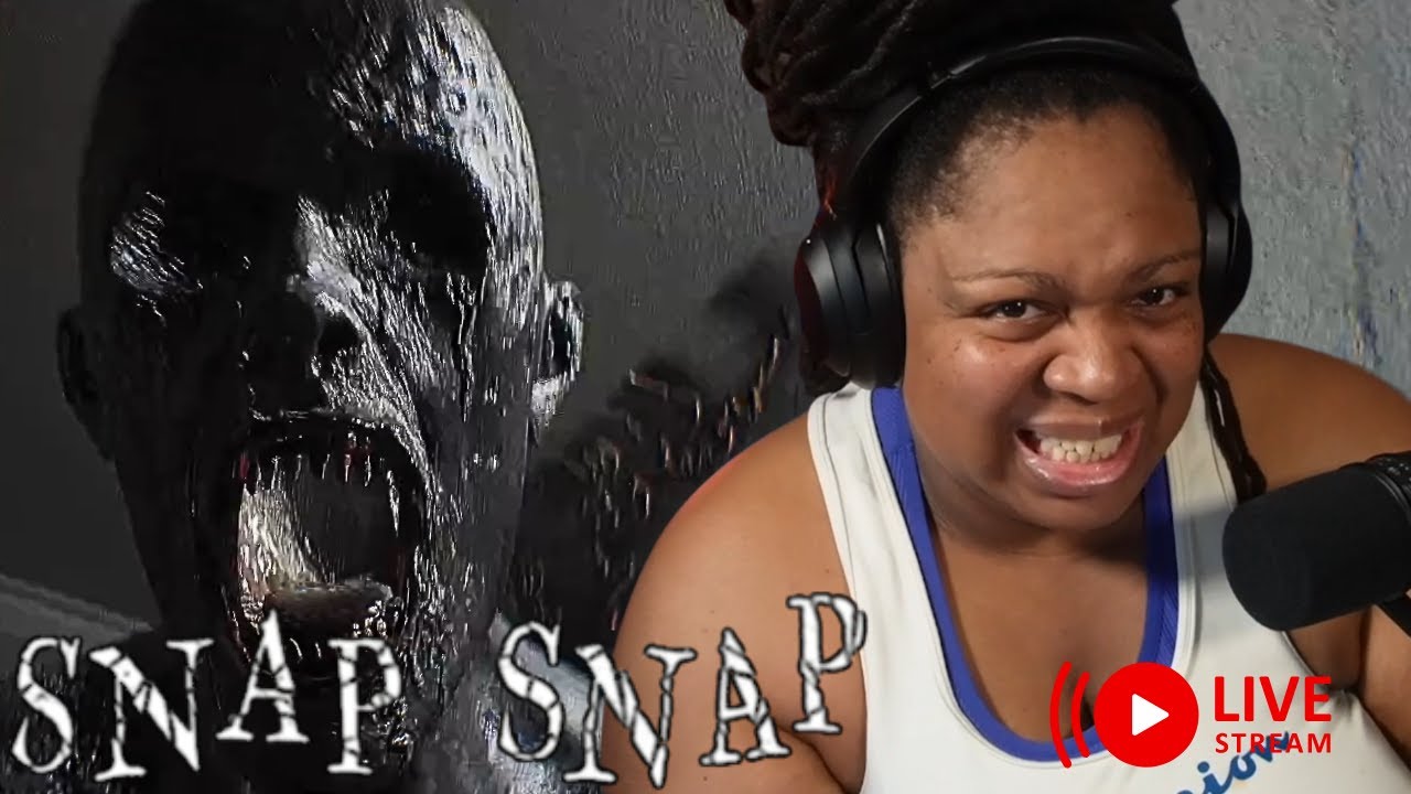 We struggle thru Snap Snap Horror Game stream - YouTube