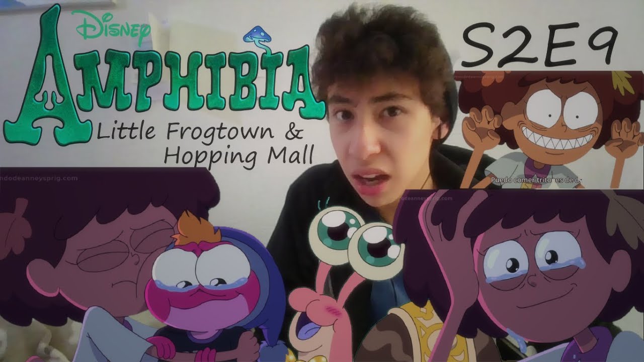 Amphibia S2E9 | Little Frogtown & Hopping Mall | Reacción en español🐸 ...