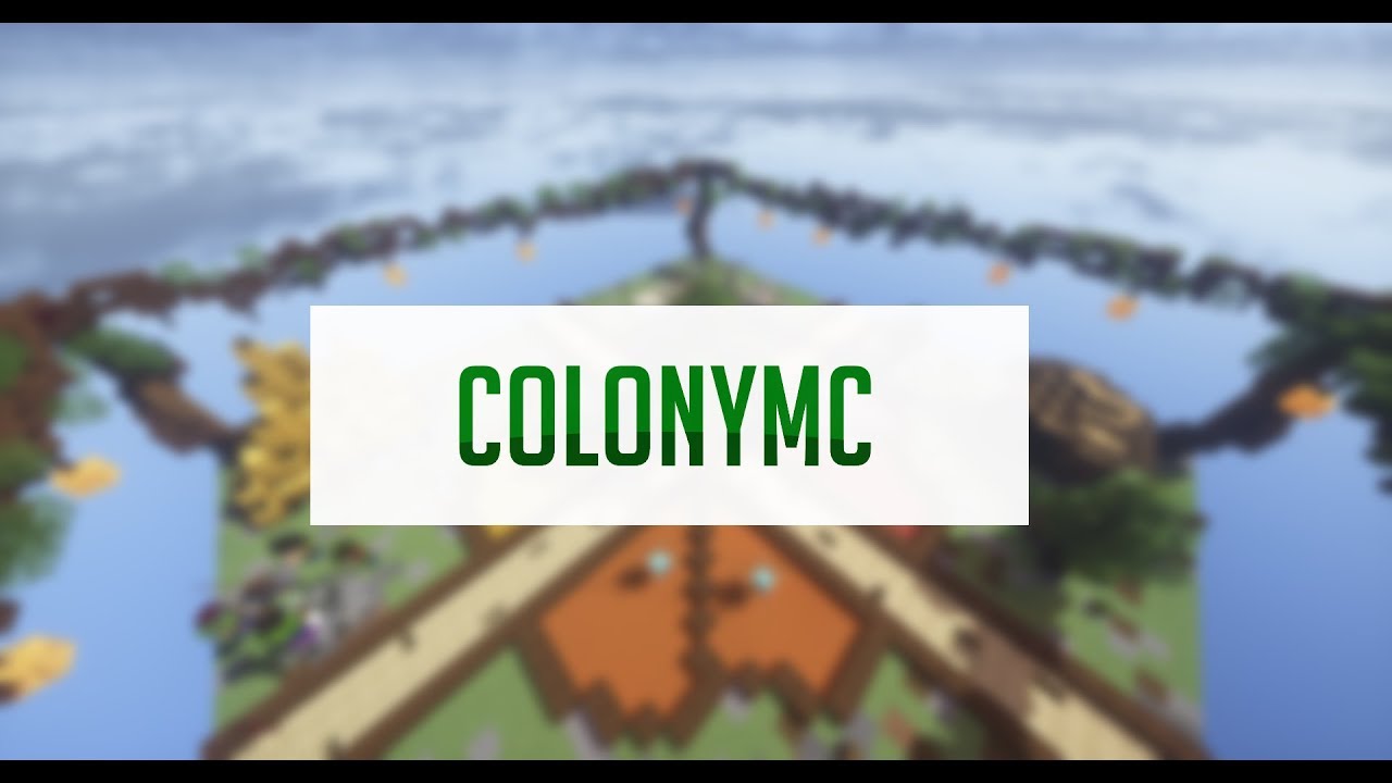ColonyMC - My New Factions Server - YouTube