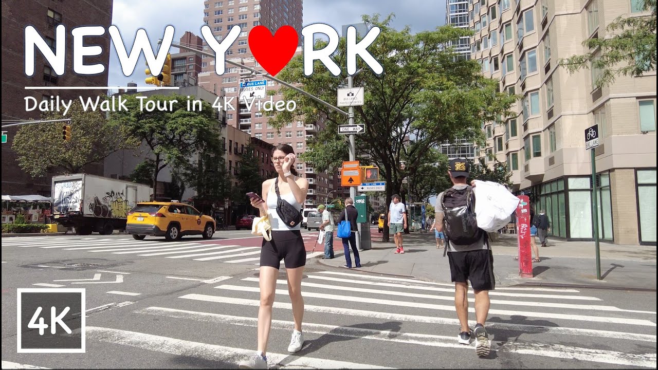 [Daily] New York City, Upper East Side Manhattan Summer City Walk Tour ...