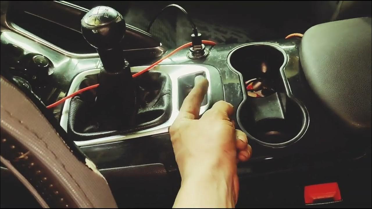 Замена среднего троса ручника Пежо 3008 - YouTube