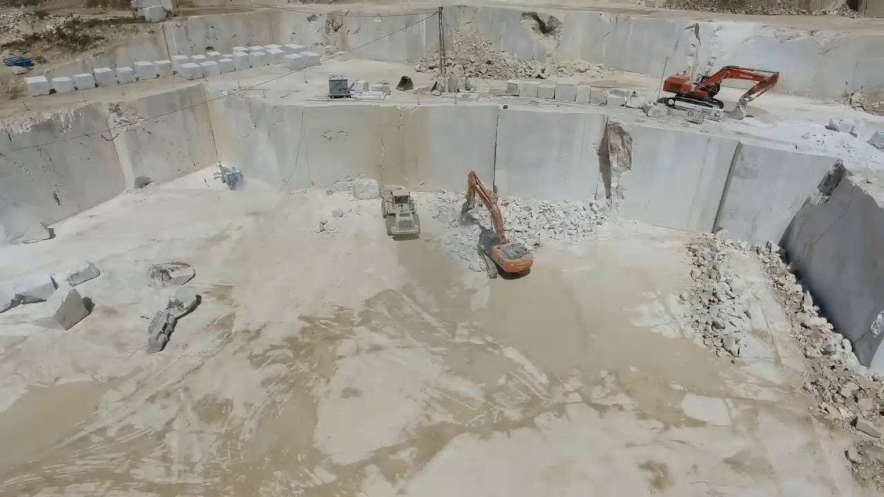 Ege Naturalstone - Odeon Beige Marble Quarry (Manisa) - YouTube