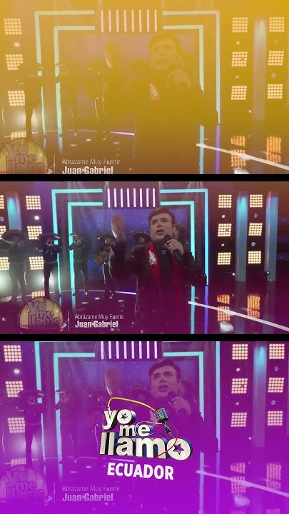 ¡Revive todas las emociones de Yo Me Llamo Ecuador en el canal oficial! - YouTube