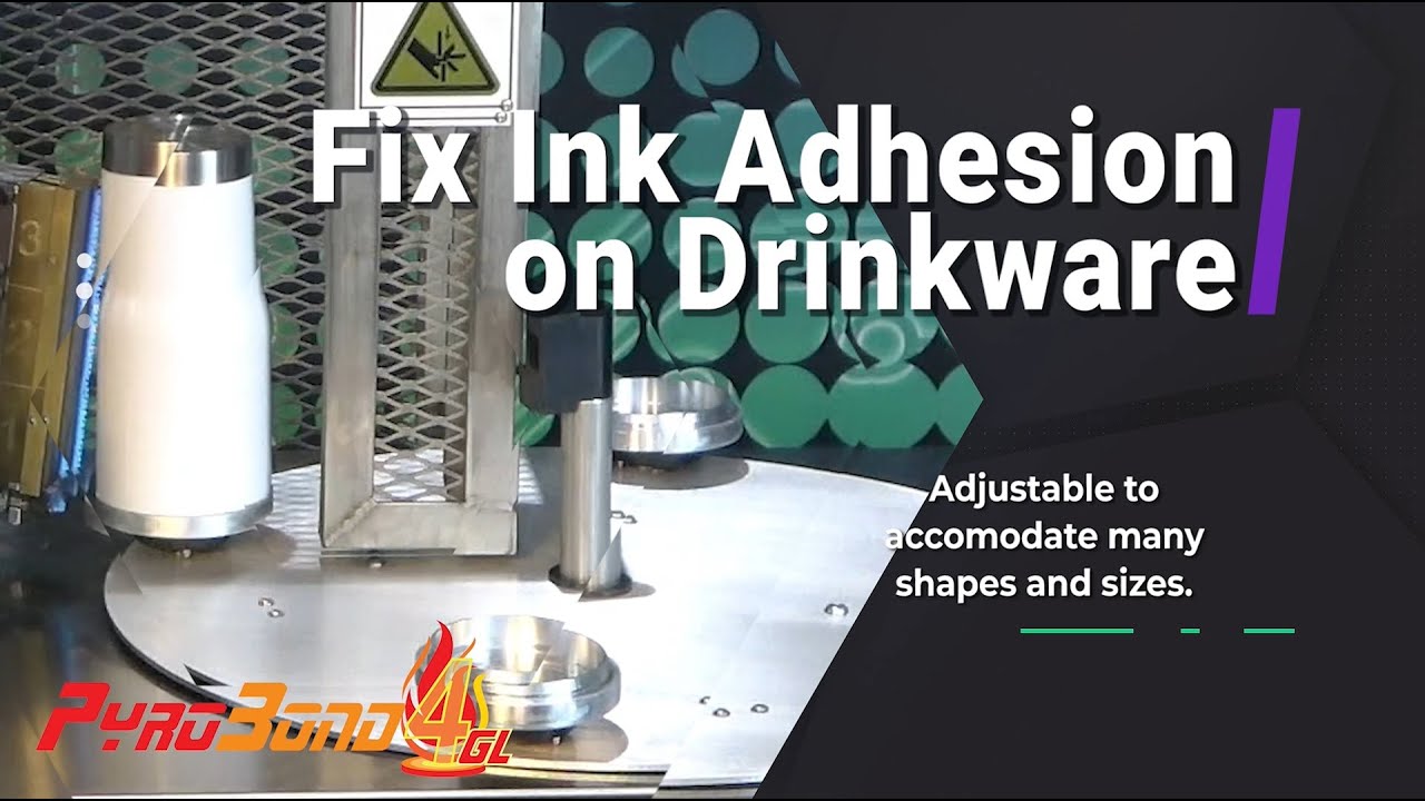 Fix Your Ink Adhesion on Drinkware, Glass, & Stainless - YouTube