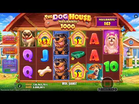 The Dog House Megaways 1000 Yeni Oyun İLK DENEYİM 1000x Yağmurunda Çılgın Kazanç!