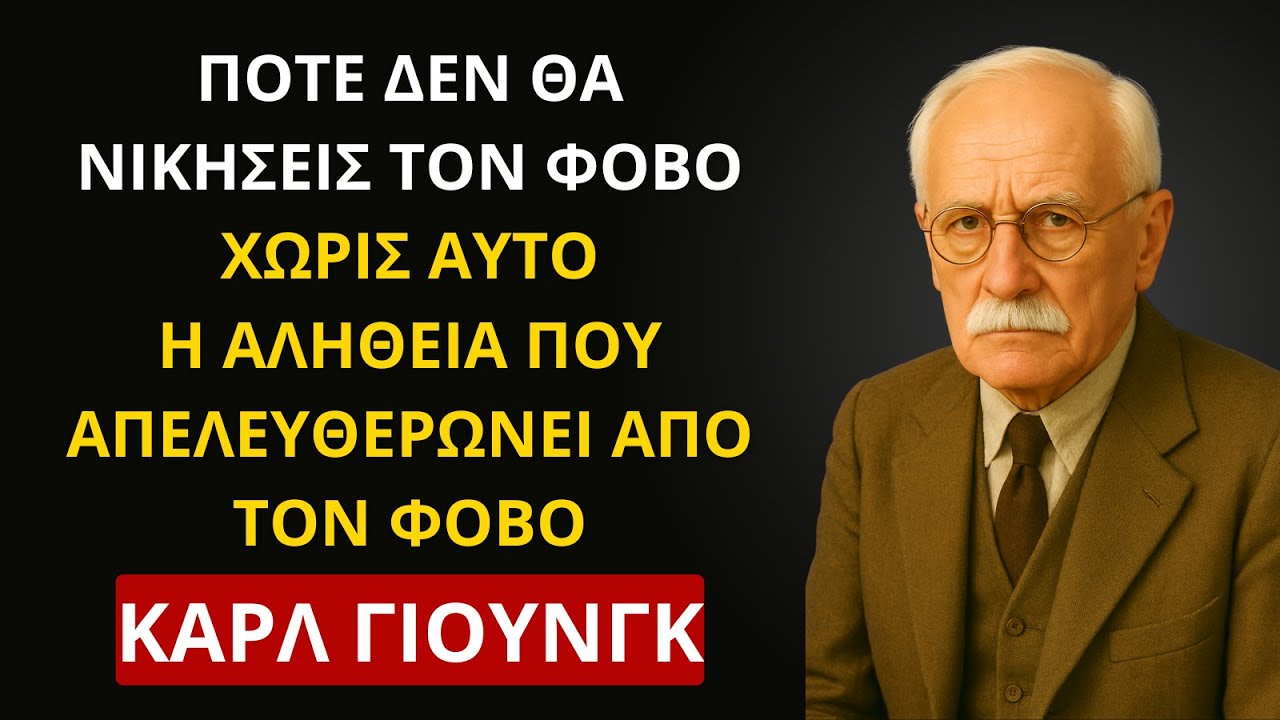 ΔΕΝ ΘΑ ΞΕΠΕΡΑΣΕΙΣ ΤΟΝ ΦΟΒΟ ΟΣΟ ΑΓΝΟΕΙΣ ΑΥΤΟ – CARL JUNG - YouTube
