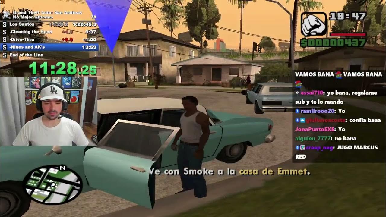 Bananirou hace speedrun de GTA SA y rompe el mouse - YouTube Bananirou hace speedrun de GTA SA y rompe el mouse - YouTube