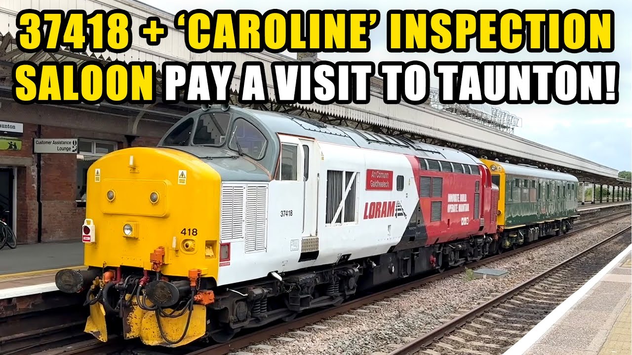 LORAM 37418 'An Comunn Gaidhealach' + 975025 'CAROLINE' Inspection ...