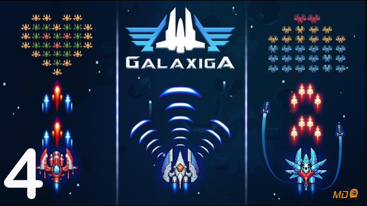 Galaxiga - Classic 80s Arcade #4 - YouTube