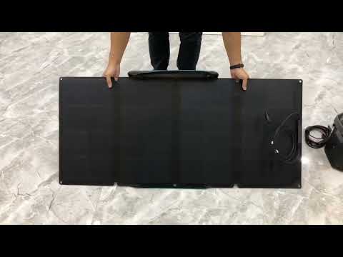 EcoFlow 110W Solarpanel guide