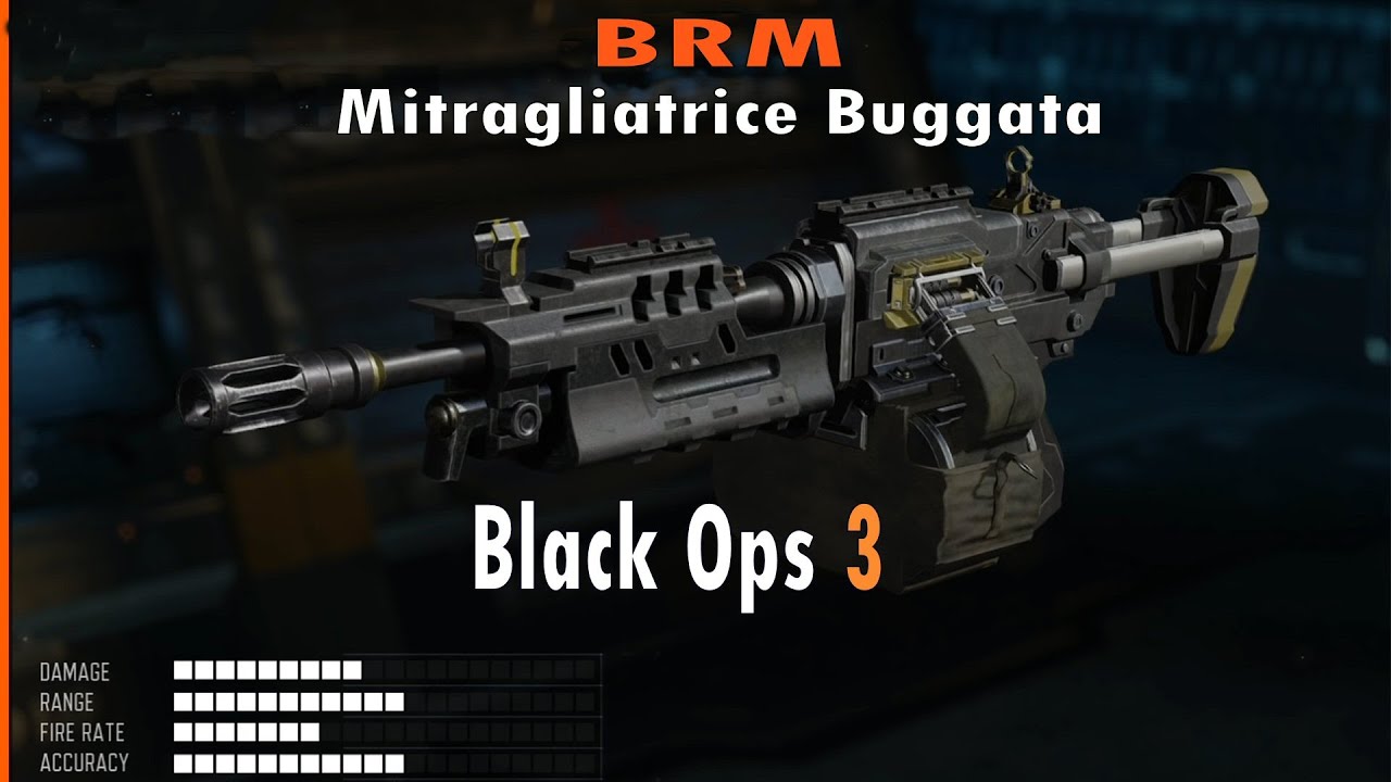 BRM La mitragliatrice leggera più buggata di Bo3 - YouTube