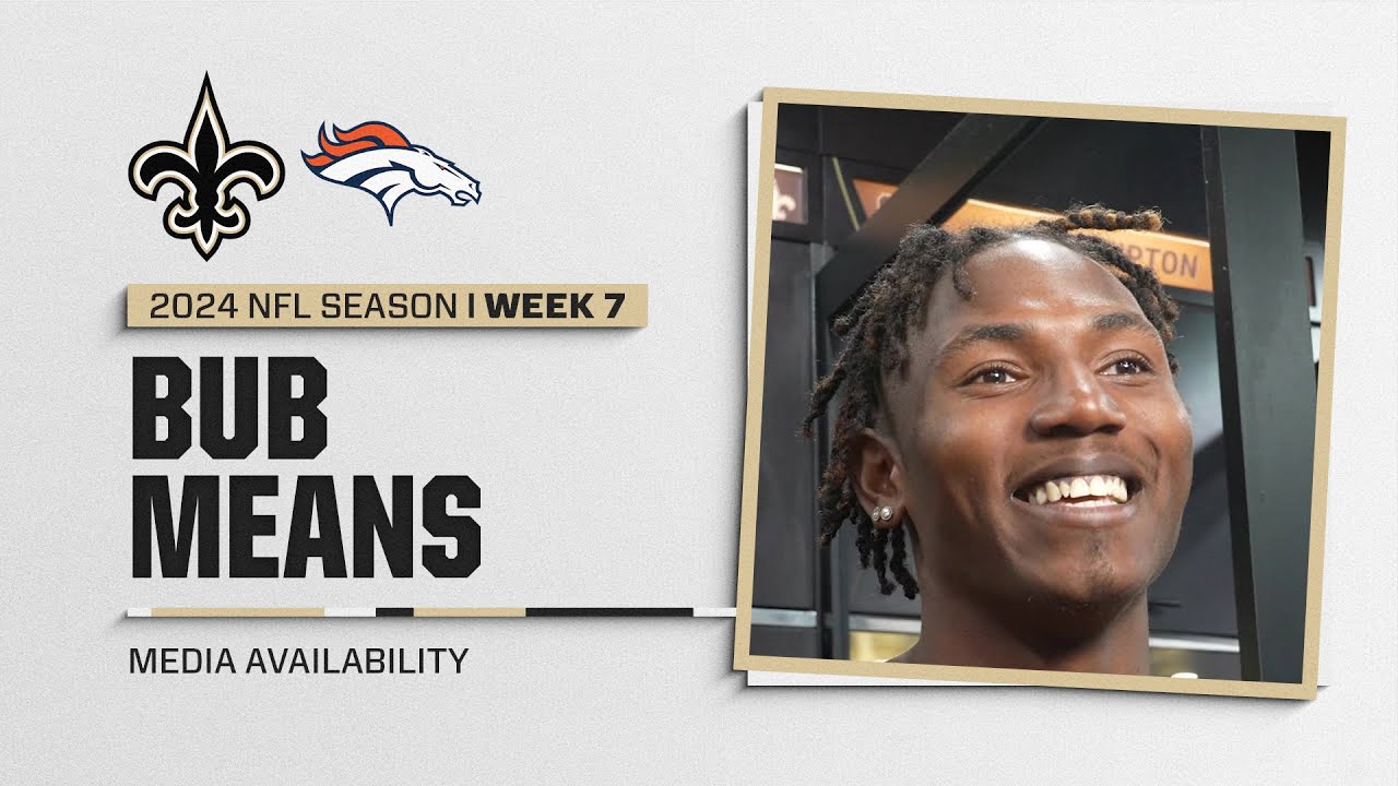 Bub Means on first touchdown catch, Spencer Rattler | New Orleans ...