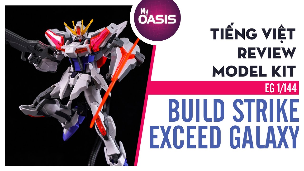[Tiếng Việt] Review EG 1/144 Build Strike Exceed Galaxy - YouTube