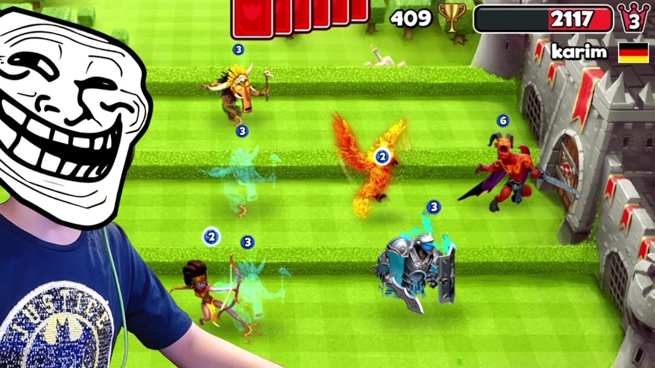 TROLL IN CASTLE 1 🤣🤣🤣 #6 - Castle Crush - YouTube