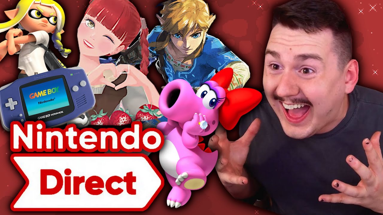 NINTENDO DIRECT (FEB 2023) REACTION - Jimmy Whetzel - YouTube