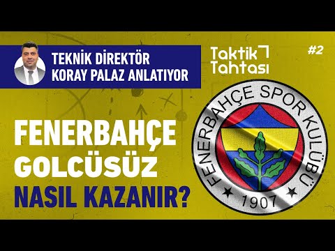 FENERBAHÇE GOLCÜSÜZ NASIL KAZANIR? TEKNİK DİREKTÖR KORAY PALAZ ANLATIYOR | TAKTİK TAHTASI #2