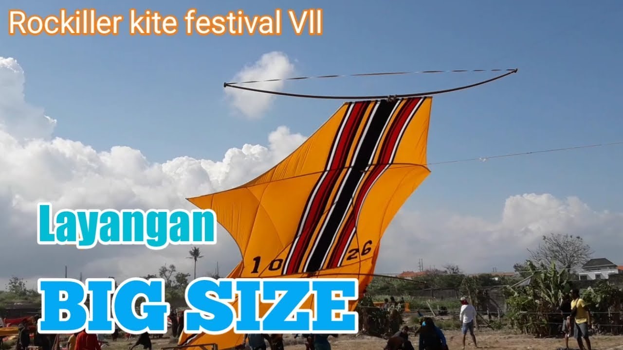 ROCKILLER KITE FESTIVAL - Layangan Bebean BIG SIZE Part 1 - YouTube