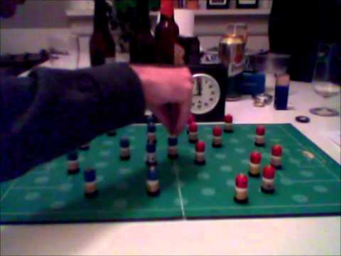 Pila Football Board Game France-Spain 1st half - YouTube