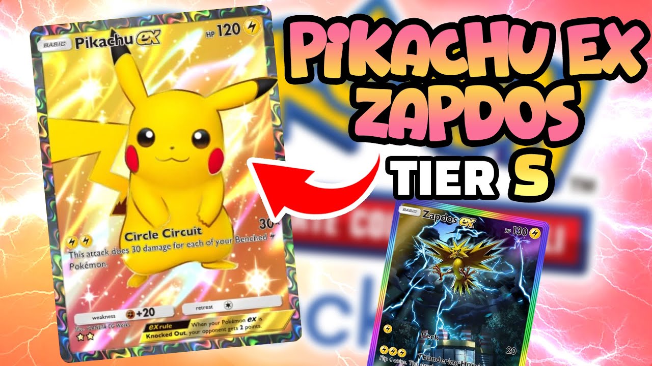 È IL DECK PIÙ FORTE DEL META? PIKACHU EX! POKEMON GCC POCKET - YouTube