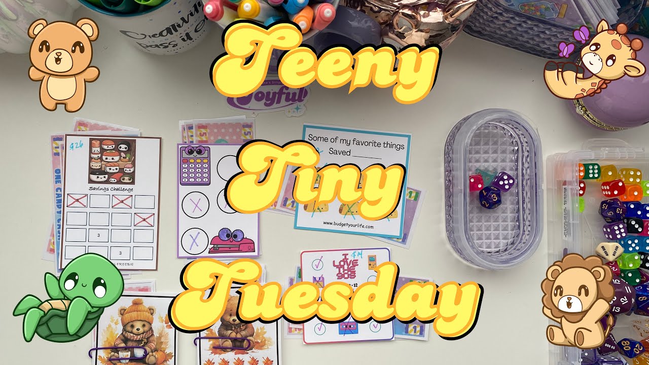 Teeny Tiny Tuesday! | How Many Did I Complete Today? | Fun Saving ...