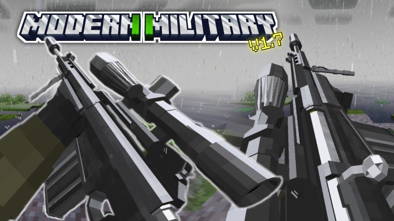 New Update! Modern Military II V1.7 Addon For Mcpe/Bedrock - YouTube