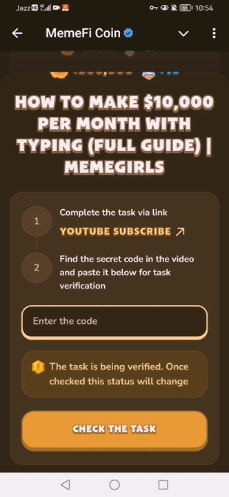 How to Make &10,000 per Month With Typing (FULL GUIDE) | MEMEFI | Memefi New Video Code - YouTube