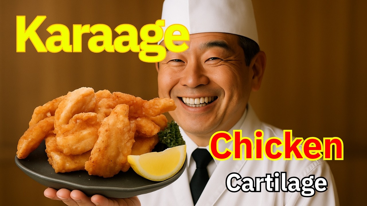 [Ultra Rare Cut] Crispy Fried Chicken Cartilage — Yagen Style - YouTube