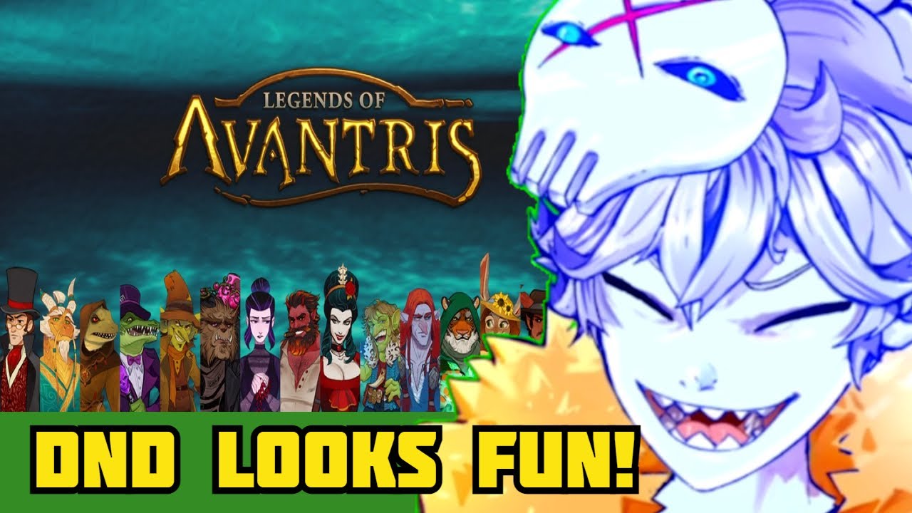 Nux peeks into Legends of Avantris DnD!!! - YouTube