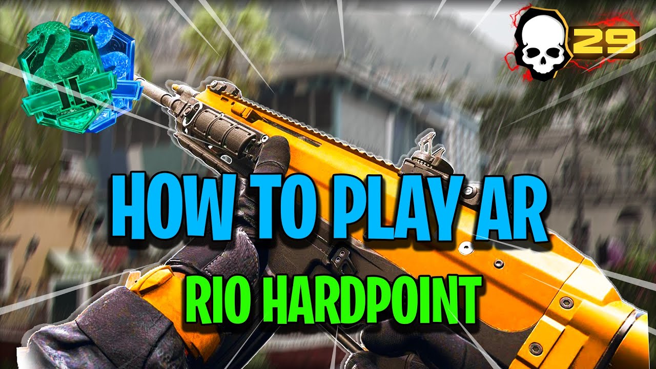 this is *HOW TO PLAY* RIO HARDPOINT in MW3 RANKED - YouTube