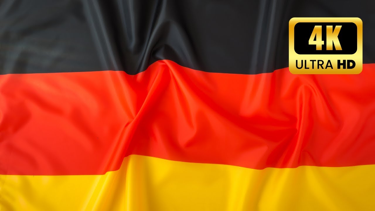 Flag of Germany (4K UH) I Waving Germany Flag (4K UH) - YouTube