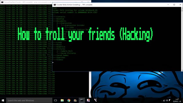 How to troll your friends on Windows (Hacking) - YouTube