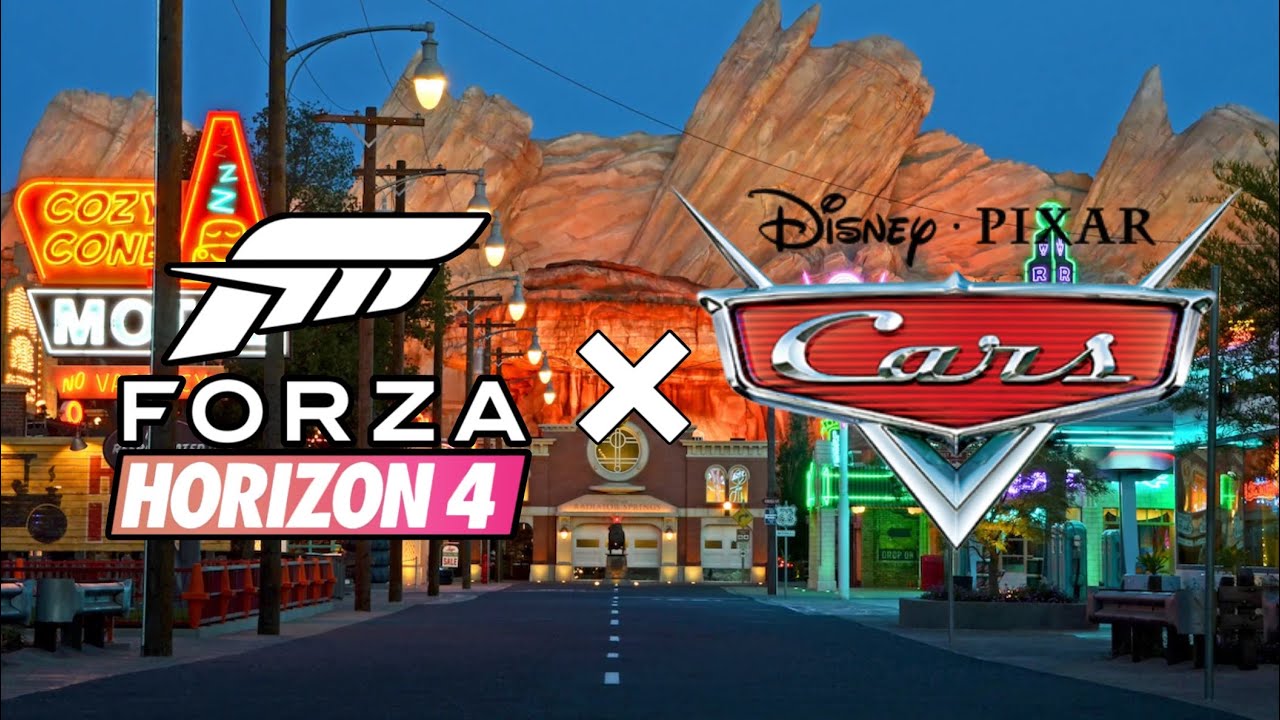 My Pixar cars roaster in Forza horizon 4 - YouTube