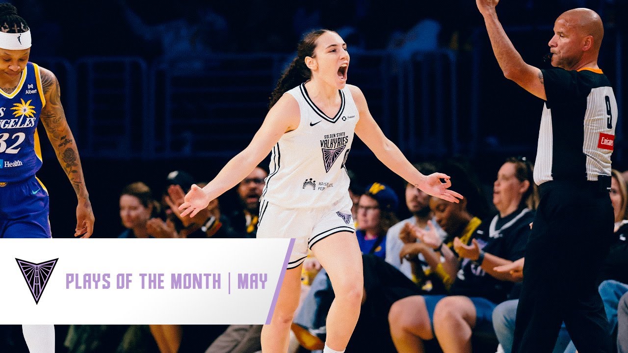 Best Plays Of May | Golden State Valkyries - YouTube