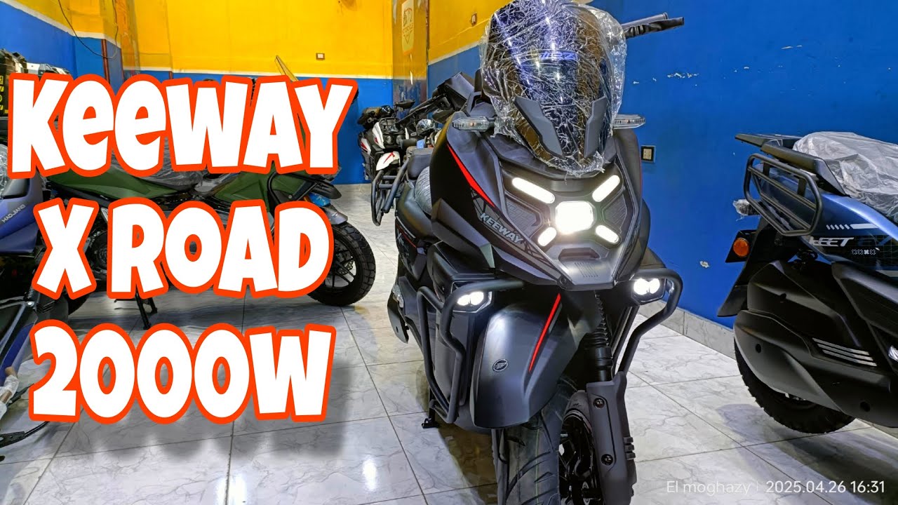 كي واي اكس روود ٢٠٠٠ وات // keeway x road 2000w #كيواي #keeway #كي_واي ...