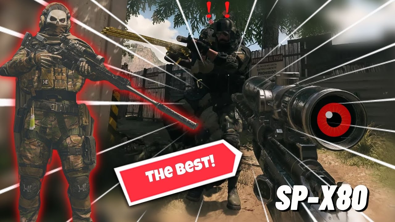 Sp X80 Best Sniper For Quick Scopes Call Of Duty Modern Warfare 2
