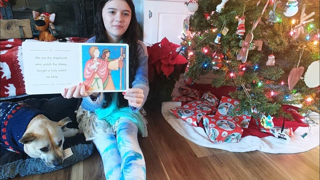 Reading Christmas in the Manger - YouTube