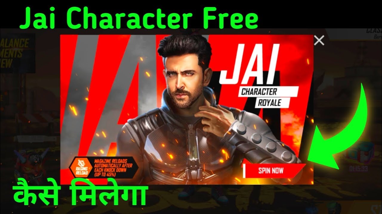 How To Get Free Jai Character in Free Fire !! Get Free Jai Character ...