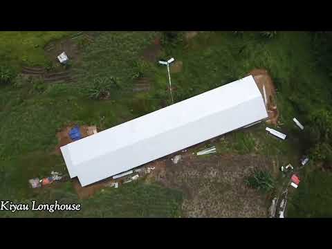 New longhouse at Kiyau stay & Campsite of kpg Sapit